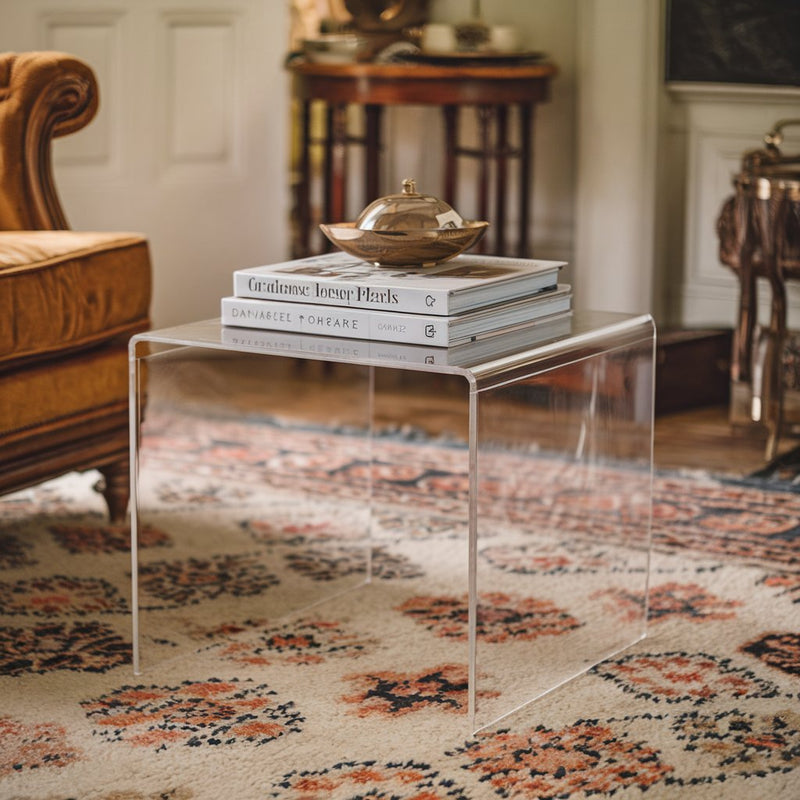 acrylic bedside table uk